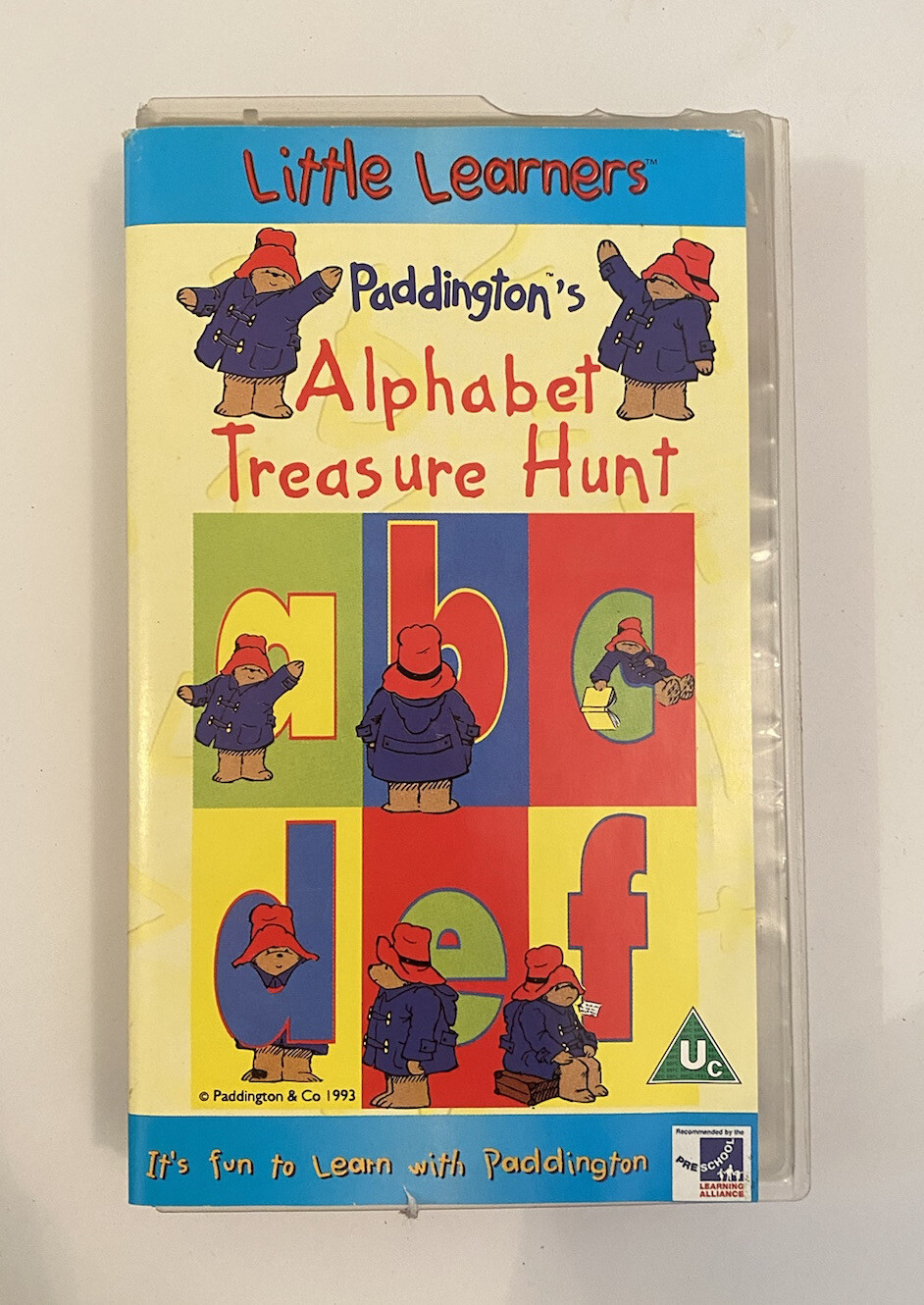 Little Learners - Paddington's Alphabet Treasure Hunt (VHS, 2000) for ...