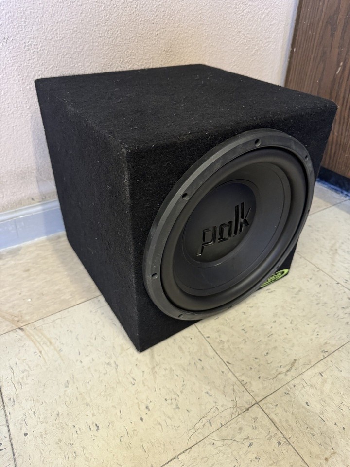 Polk subwoofer 12 Inch Dual Voice Coil 720watts max 4 Ohms. | eBay