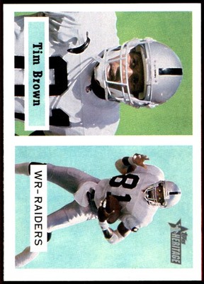 Tim Brown 2002 Topps Heritage #78 Raiders NFL READ FREE SHIPPING ...