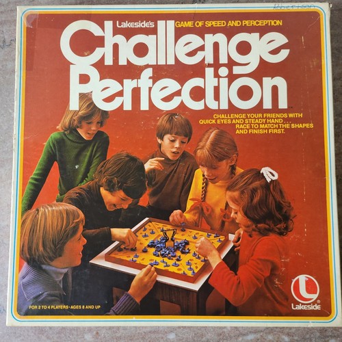 Challenge Perfection Board Game by Lakeside 1978 Complete Excellent | eBay