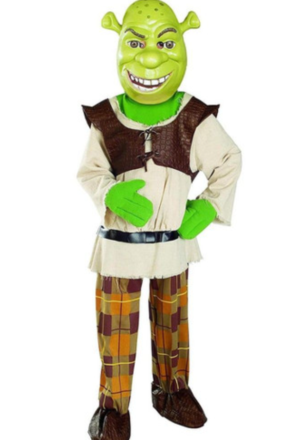 Shrek the Third Vinyl Shrek Child Boys Mask | eBay