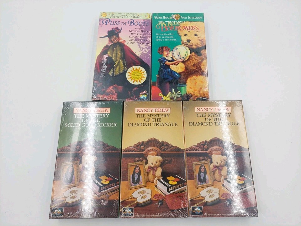 Lot of 46 Sealed 90's Children/storytime Themed VHS Tapes (VHS, 1995 ...