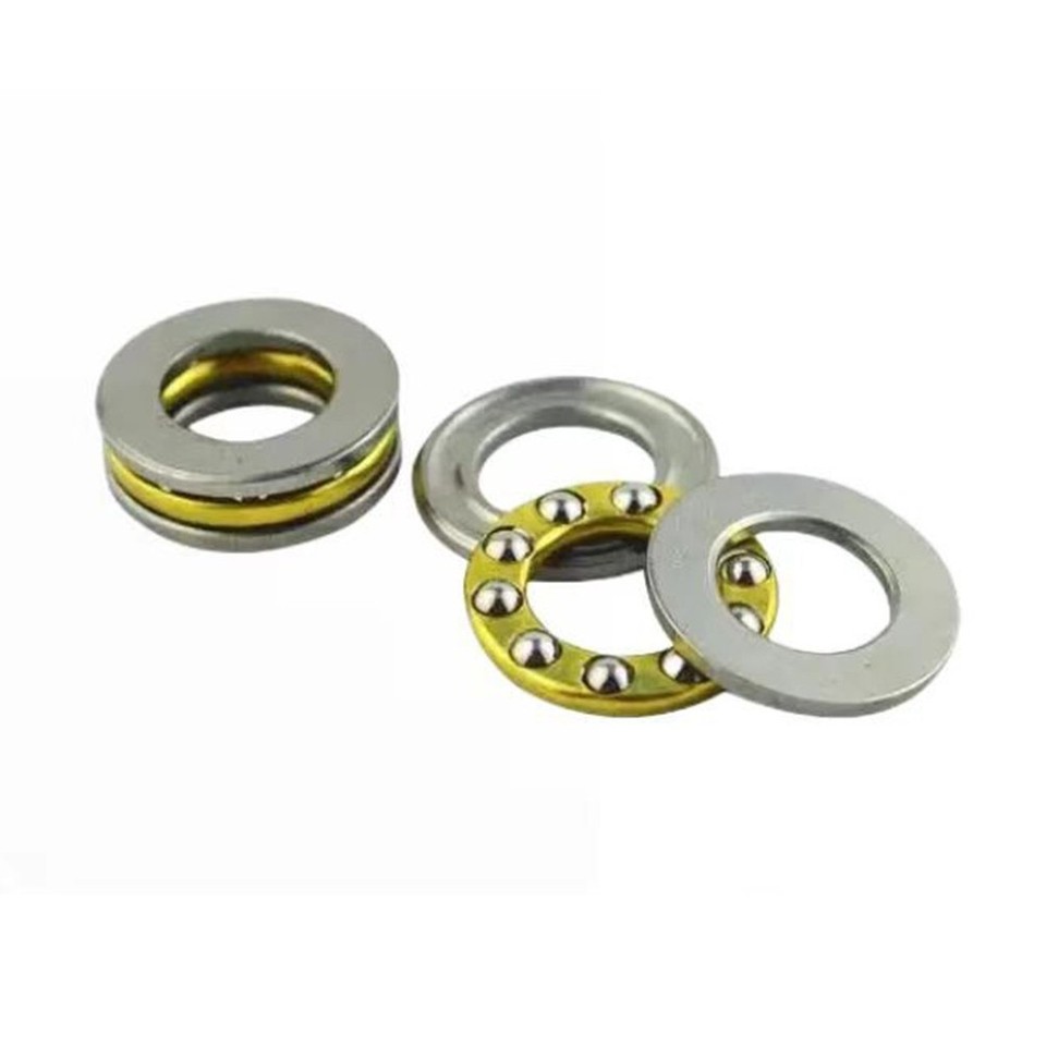 Miniature Thrust Ball Bearings 10 Sets F8227 8x22x7 mm Axial Steel ...