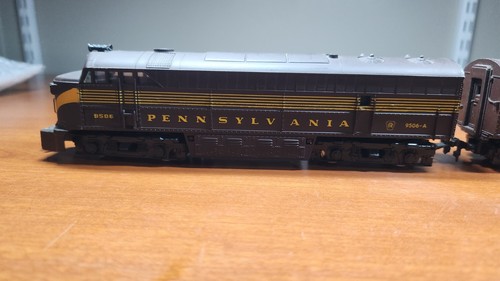 AHM Tempo F3 9506-A+B Pennsylvania Railroad Diesel Locomotive HO Scale ...