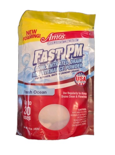 Professor Amos Fast PM Concentrated Drain Maintenance 45 Uses 16 oz ...