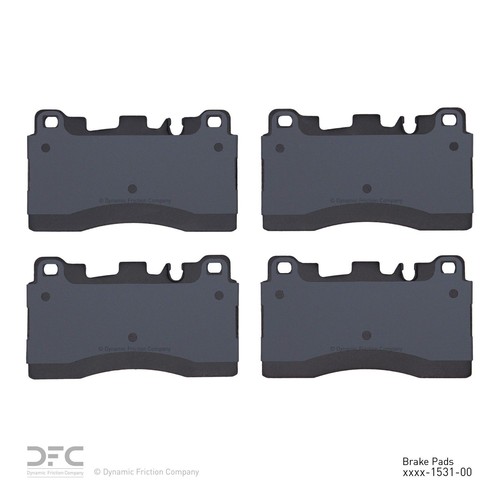 Dynamic Friction 1551-1531-00 DFC 5000 Advanced Brake Pads - Low ...