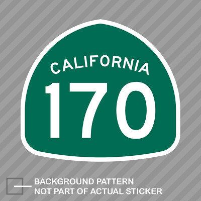 Hollywood California State Route 170 Sticker Decal Vinyl highway shield ...