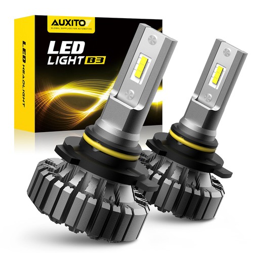 HIR2 9012 LED Headlight High 100W Low Beam Bulb Super White Bright ...