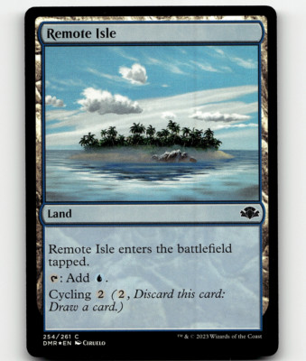 MTG Remote Isle FOIL Dominaria Remastered Common | eBay
