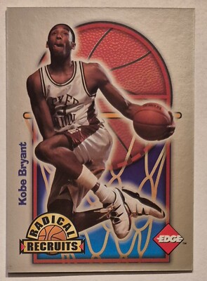 1996 Collector's Edge Rookie Rage - Radical Recruits #3 Kobe Bryant ...