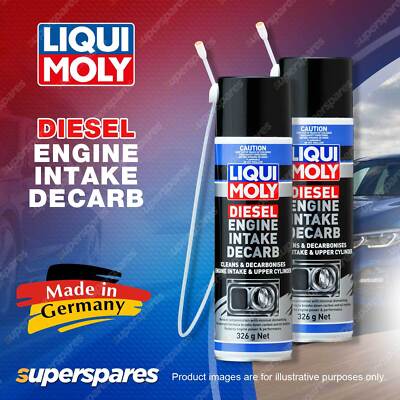 2 x Liqui Moly Diesel Engine Intake & Upper Cylinder Cleaner Decarb ...