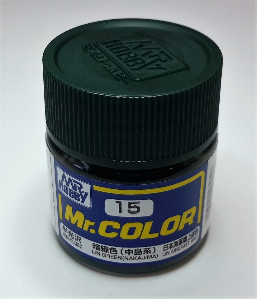 Mr. Hobby Mr. COLOR ENAMEL Paint 10ml Bottles C1-C609 COMPLETE RANGE ...