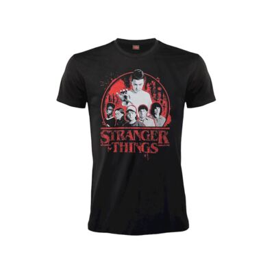 T-Shirt Stranger Things - Circle logo - originale ufficiale maglia ...