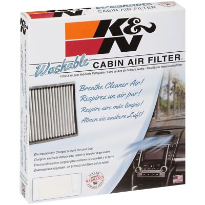 Washable & Reusable Cabin Air Filter Cleans and Freshens Incoming Air ...