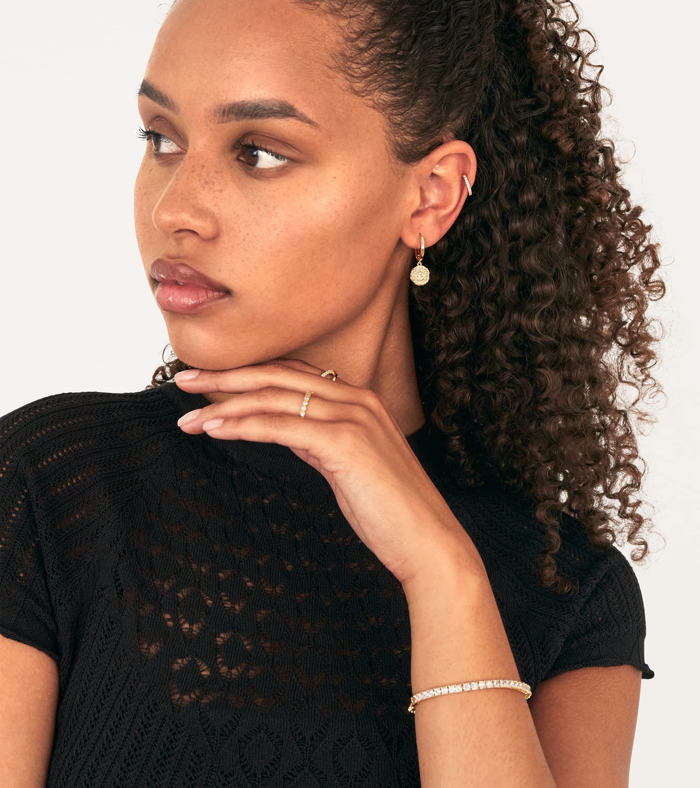 PAVOI 14K Gold Plated S925 Sterling Silver Post Lightweight Drop Dangle ...