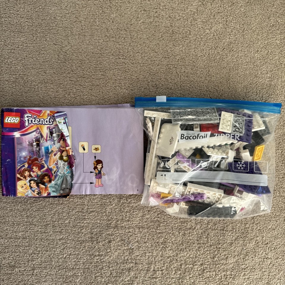 LEGO Friends Bundle x5 Sets – Incomplete w/ Instructions – No Boxes ...
