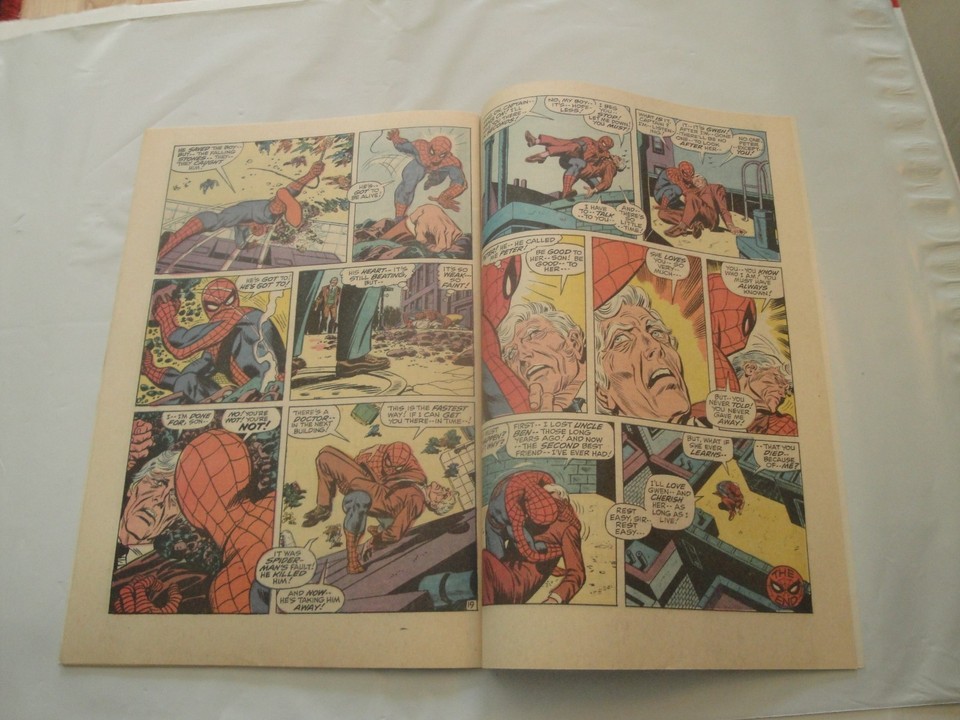 THE AMAZING SPIDER-MAN #90 DEATH OF CAPT. STACY! Gil Kane/John Romita ...