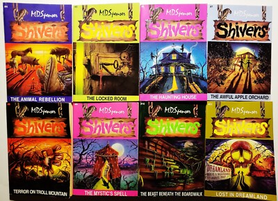 Lot of 8 Shivers Books By M.D. Spenser (#4 5 6 7 8 9 16 22) Vintage YA ...