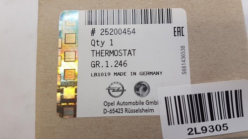 Original OPEL Astra-J Corsa-D Thermostatgehäuse mit Dichtung 1.2 / 1.4 ...
