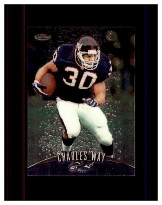 1998 Finest No-Protectors New York Giants Football Card #62 Charles Way ...