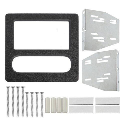 Radio Relocation Double Din Trim Bezel Mounting Kit For 1990-1993 Ford ...