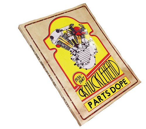 PARTS DOPE 208 page Reference Book for 1936 - 1947 Harley Knucklehead ...
