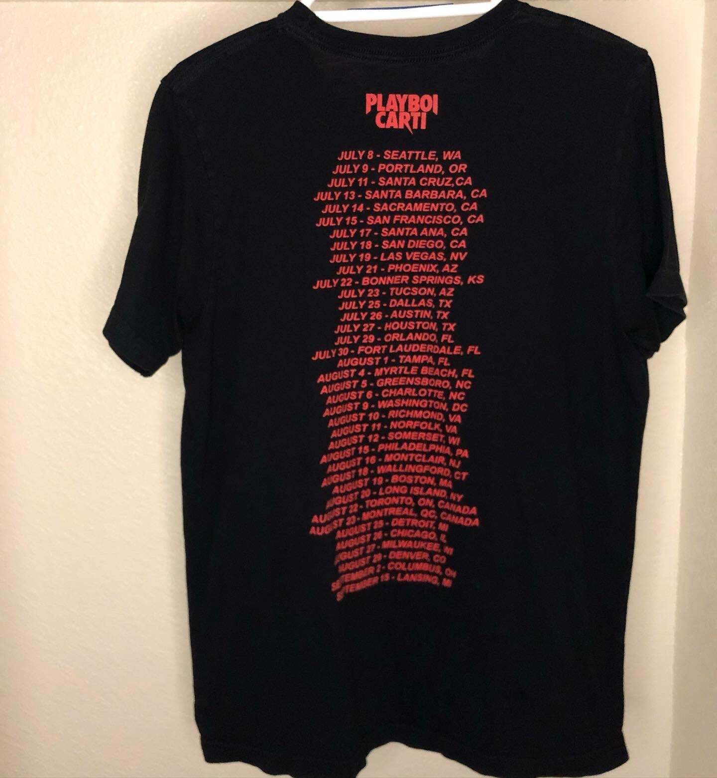 Rare Playboi Carti 2017 Magnolia Tour March AWAG Airb… - Gem