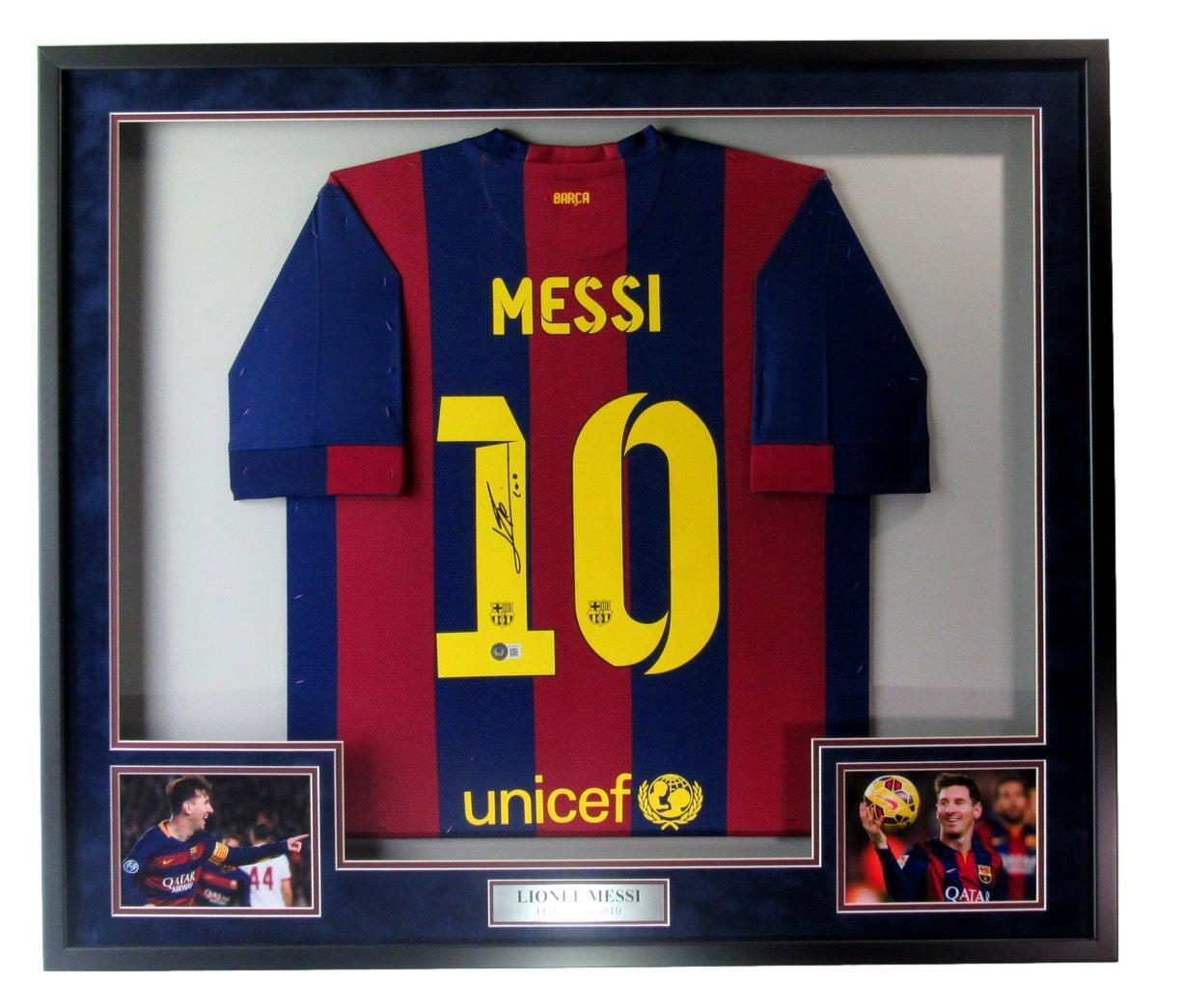 Lionel Messi Autographed Memorabilia | Signed Photo, Jersey ...