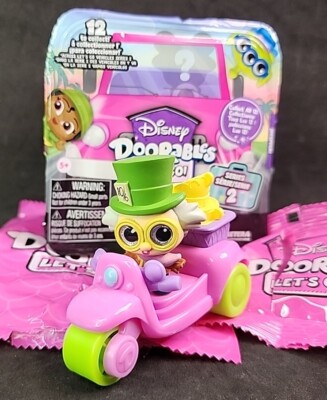 Disney Doorables Let's Go Road Trip Vehicle Series 2 Mad Hatter w/car ...