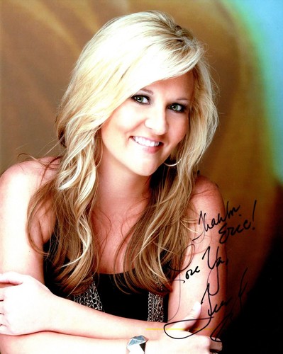 TO ERIC - Teea Goans Signed - Autographed Country Music Singer 8x10 ...