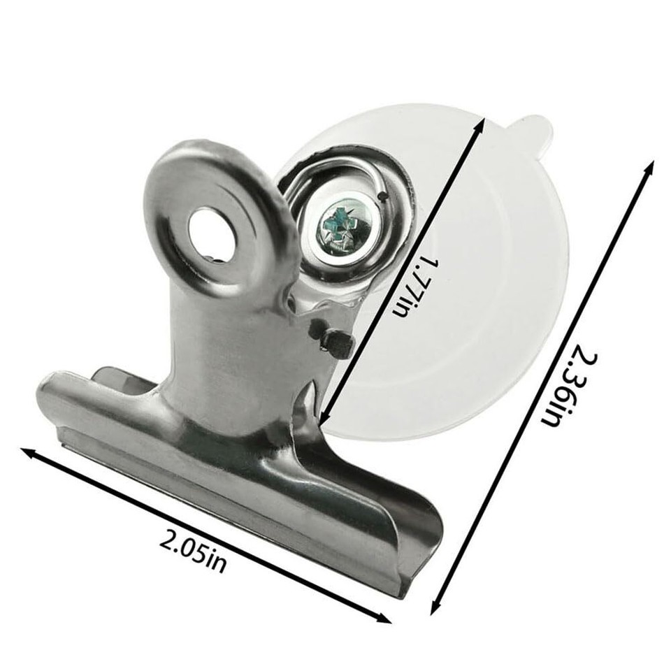 15PCS Suction Cup Clip Plastic Round Suction Cup Clamp Holder for ...