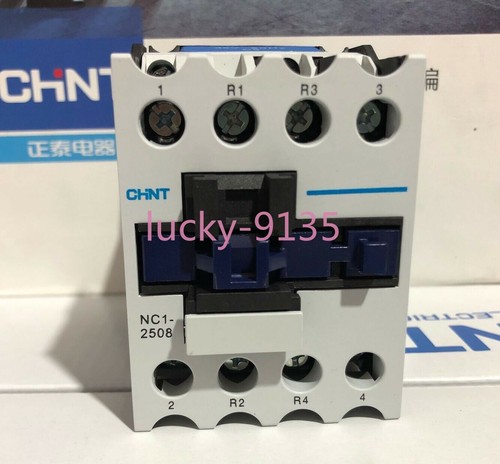 1PCS NEW CHNT AC contactor NC1-2508 coil Voltage 36V 24V 110V 380V 220V ...