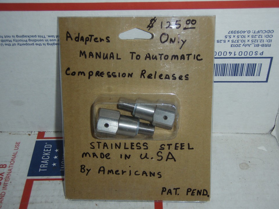 Automatic Compression Release Kit for S&S Ultima Screamin Eagle Harley ...