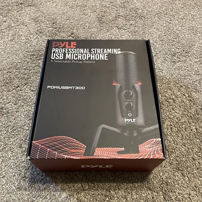 Pyle Professional Streaming USB Microphone PDMIUSBMT300 *Open Box* | eBay