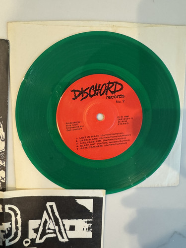 State Of Alert SOA - No Policy 7” GREEN vinyl With Original Insert ...