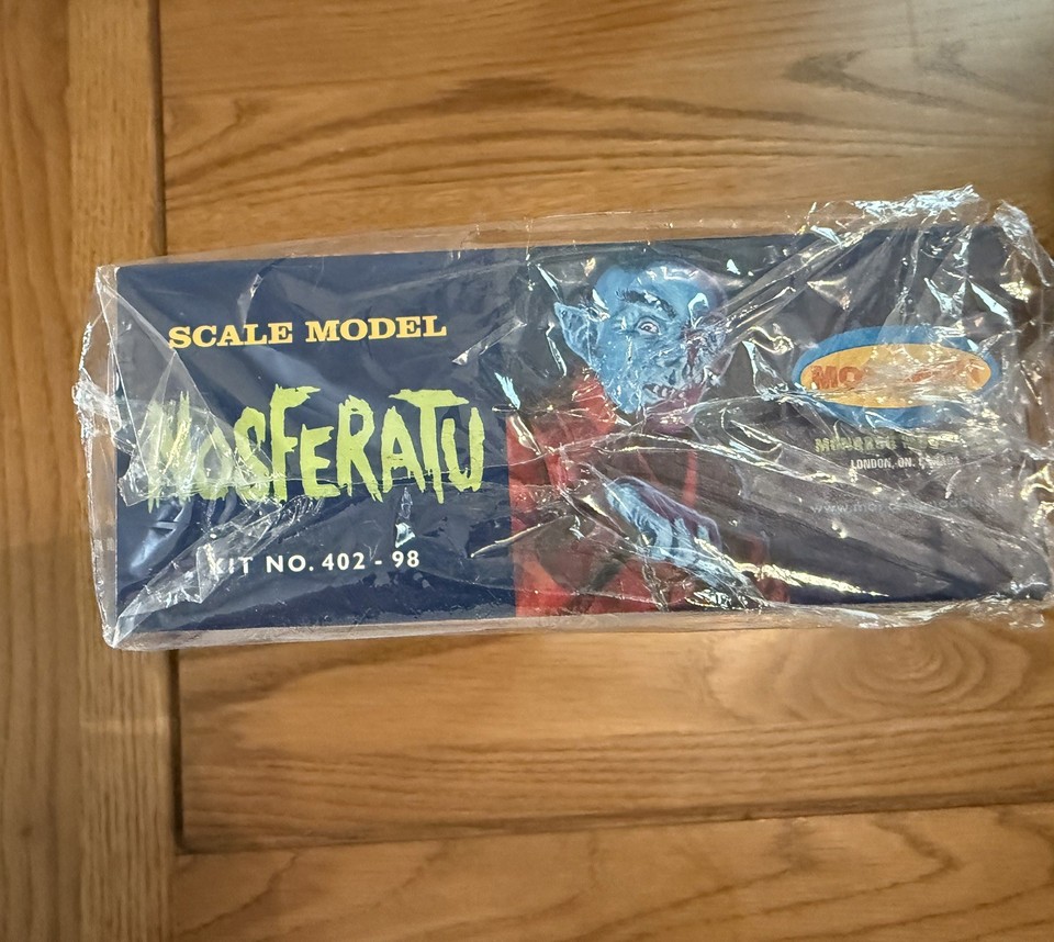 Monarch Models Original Issue “Nosferatu” 1:8 Scale Model Kit MISB Rare ...