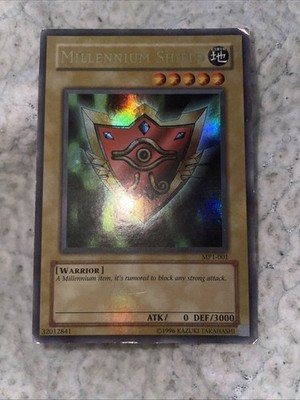 Yu-Gi-Oh TCG Millennium Shield MP1-001 McDonald's Promo Ultra Rare Card ...