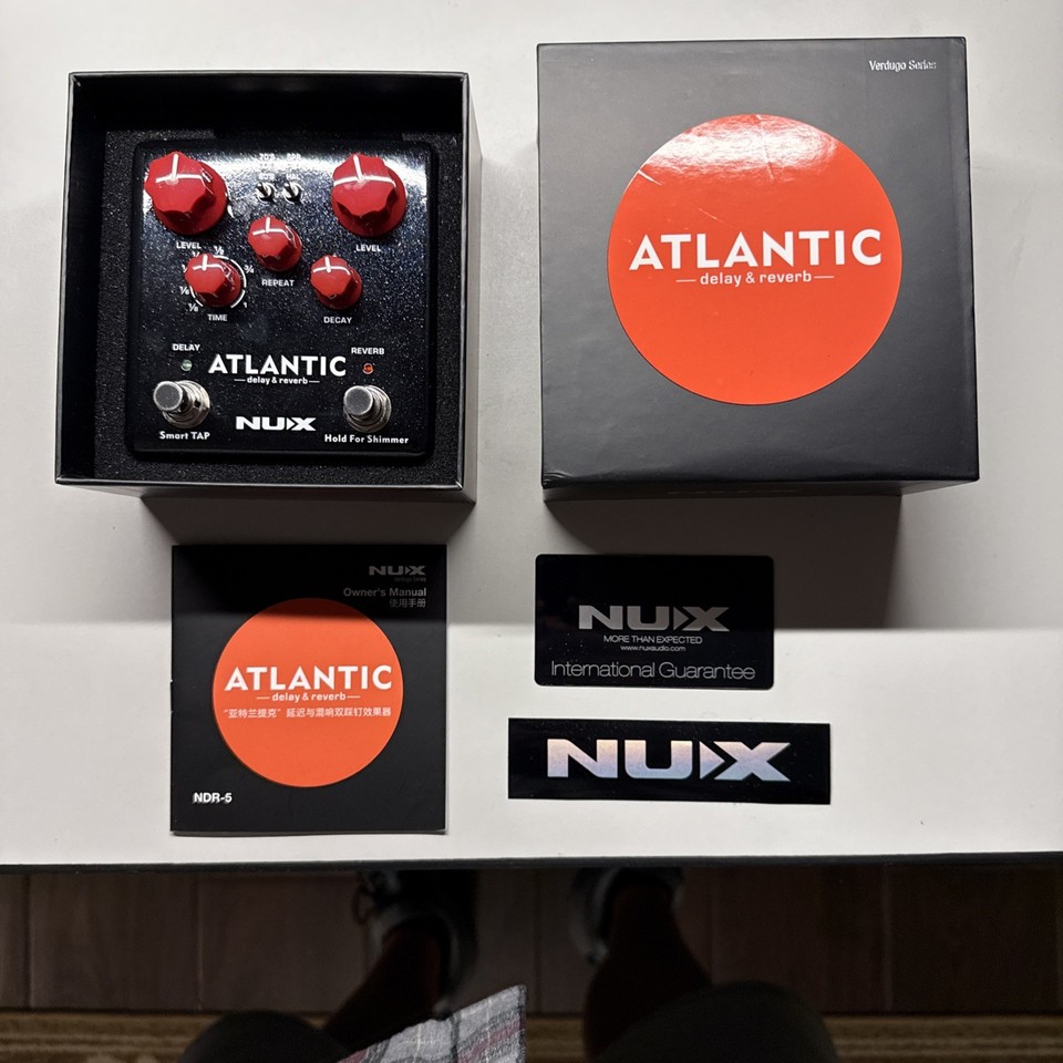 NUX Atlantic Delay & Reverb Effects Pedal (NDR-5) 885947103119| eBay