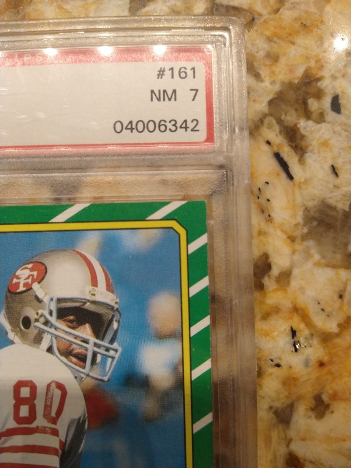 1986 Topps Jerry Rice rookie PSA 7 | eBay
