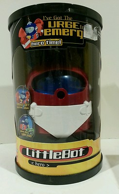 JOHNNY LITTLE BOT HERO INTERACTIVE ROBOT TOY BLAST OFF SHELL Brand New ...