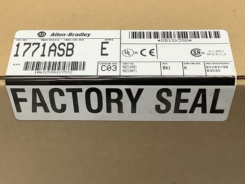 1771ASBE - ALLEN BRADLEY - 1771-ASB/E Remote I/O adapter NEUF | eBay