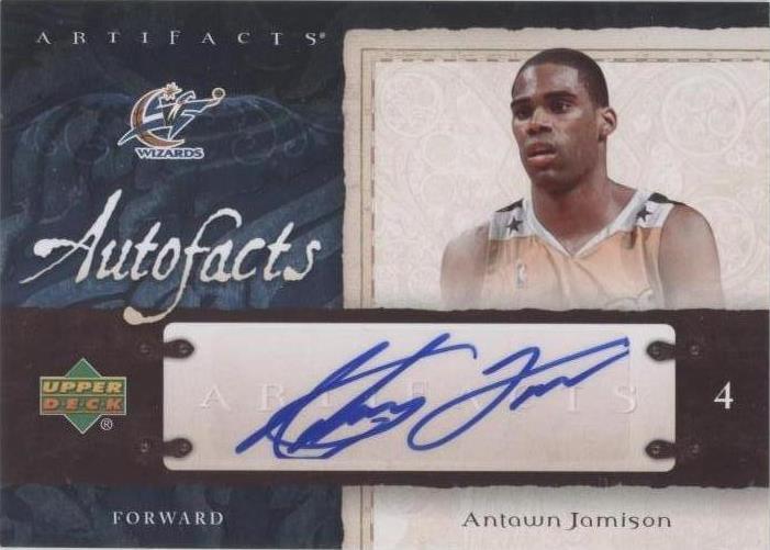 2007-08 Upper Deck Artifacts - Autofacts Autographs Antawn Jamison #AF ...