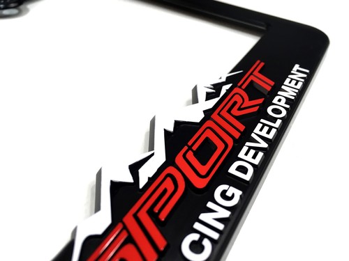 Buy TRD-SPORT-License-Plate-Frames-Toyota-TRD-Tacoma-Tundra-4Runner ...