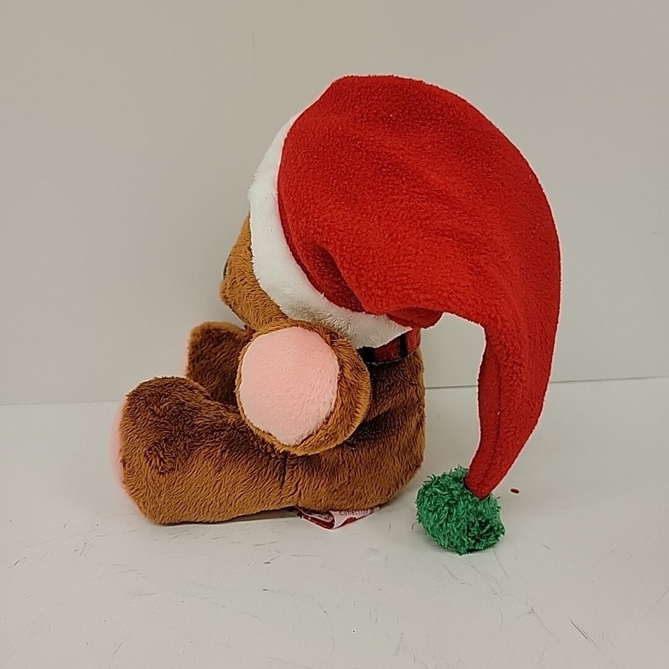 Ty Beanie Buddy Pooky Plush Stuffed Toy Garfield Teddy Bear with Santa ...