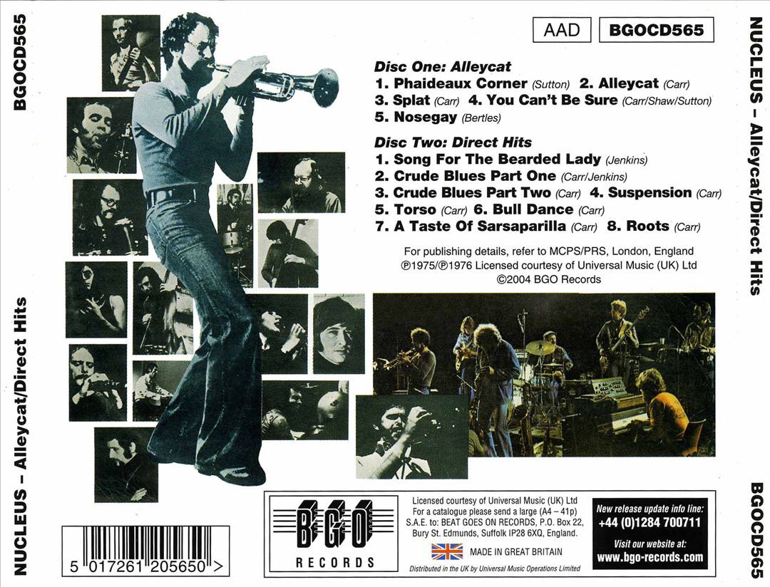 NUCLEUS ALLEYCAT/DIRECT HITS NEW CD 5017261205650| eBay