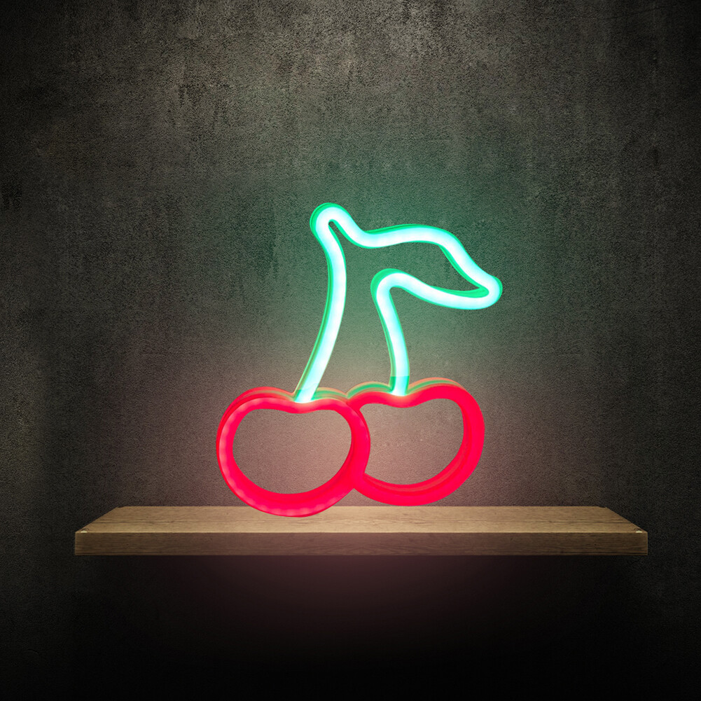 Cherry Fruit LED Neon Light Neon Sign Night Lamp Hanging Decor (A) | eBay