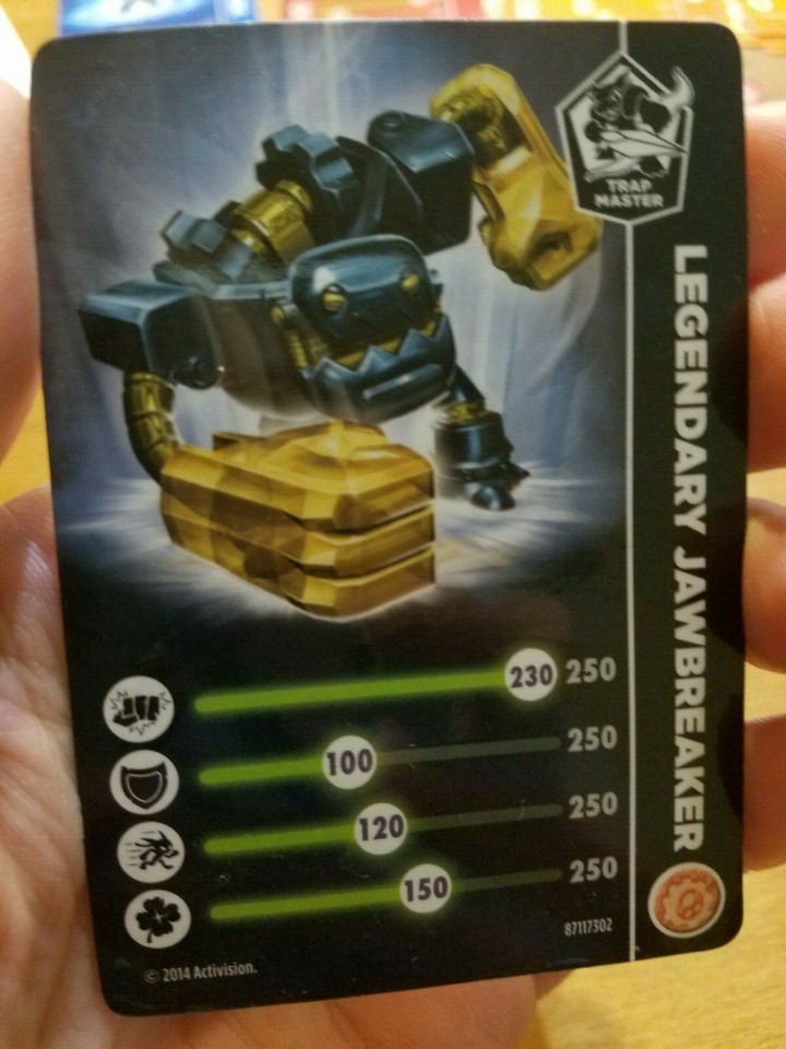 Skylanders Trap Team Giants Spyro's Adventure Swap Force Trading Cards ...