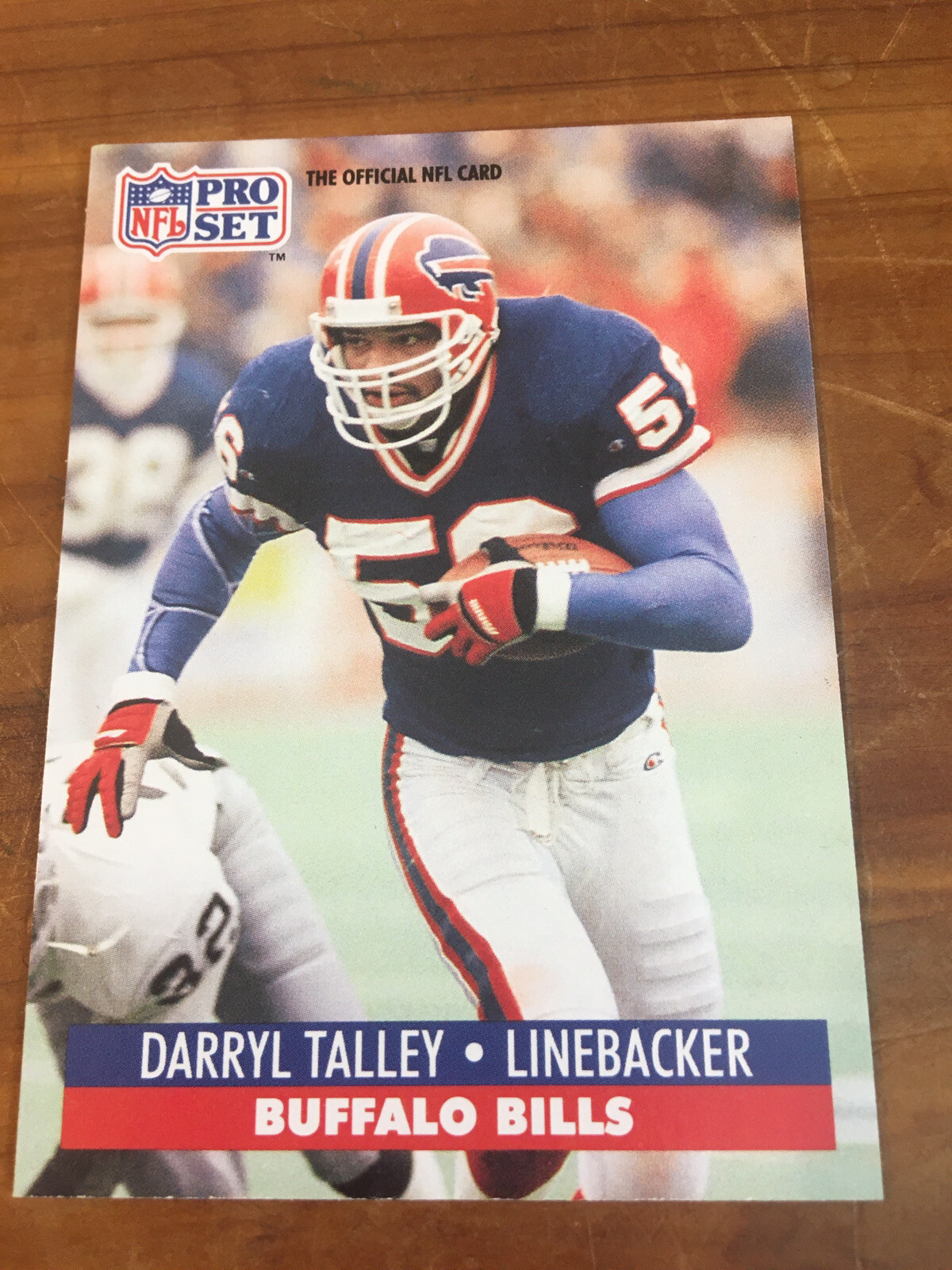 Darryl Talley Buffalo Bills LB 1991 NFL Pro Set Card #84 | eBay