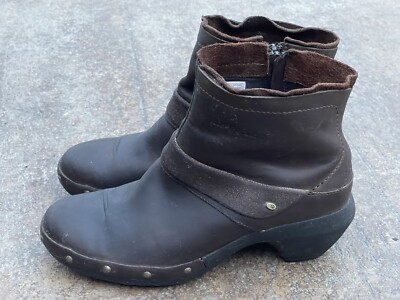 Merrell Womens Luxe Ankle Boots Leather Zipper Women’s 8.5 | eBay