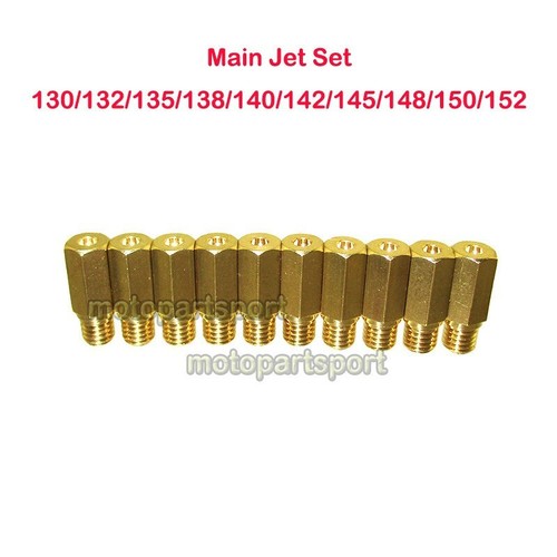 Main Jet Set 130/132/135/138/140/142/145/148/150/152 For Keihin PWK PE ...